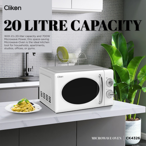 Clikon 20 L Microwave OvenCK4236 White