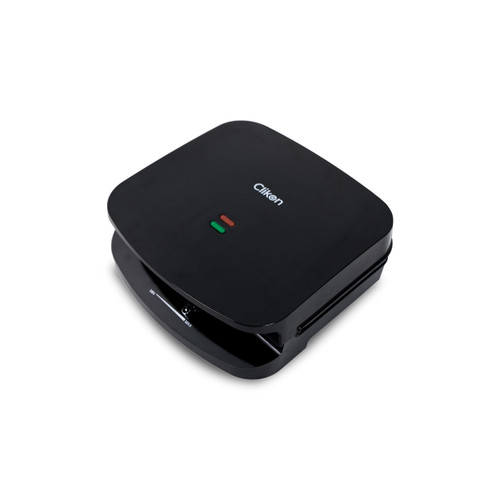 Clikon 2-Slice Sandwich Maker Grill – 800W with Temperature Control for ...
