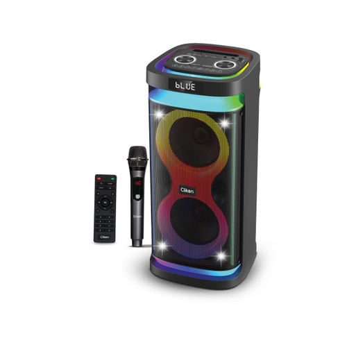 Clikon Sound LOOM Wireless Party Box – 60W Dual Speaker with Dynamic ...