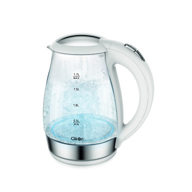 1.7 ELECTRIC KETTLE GLASS BODY WITH LED GLOW INDICATOR