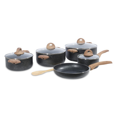 10 pcs MARBLE SERIES NONSTICK COOKWARE SET