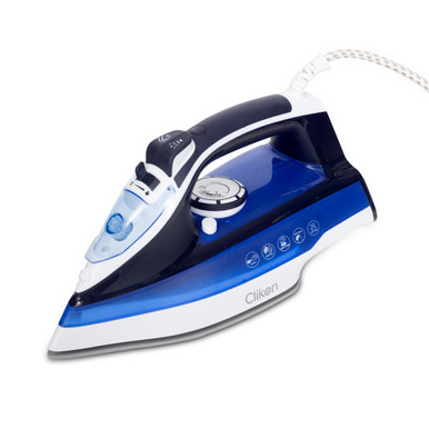 Clikon Steam Iron Box with Ceramic coated Non-Stick Soleplate & Anti ...