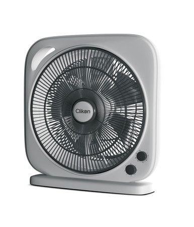 CLIKON 10" BOX FAN,SAFETY GRILL AND WITH POWWERFUL COPPER MOTOR:50W-CK2044