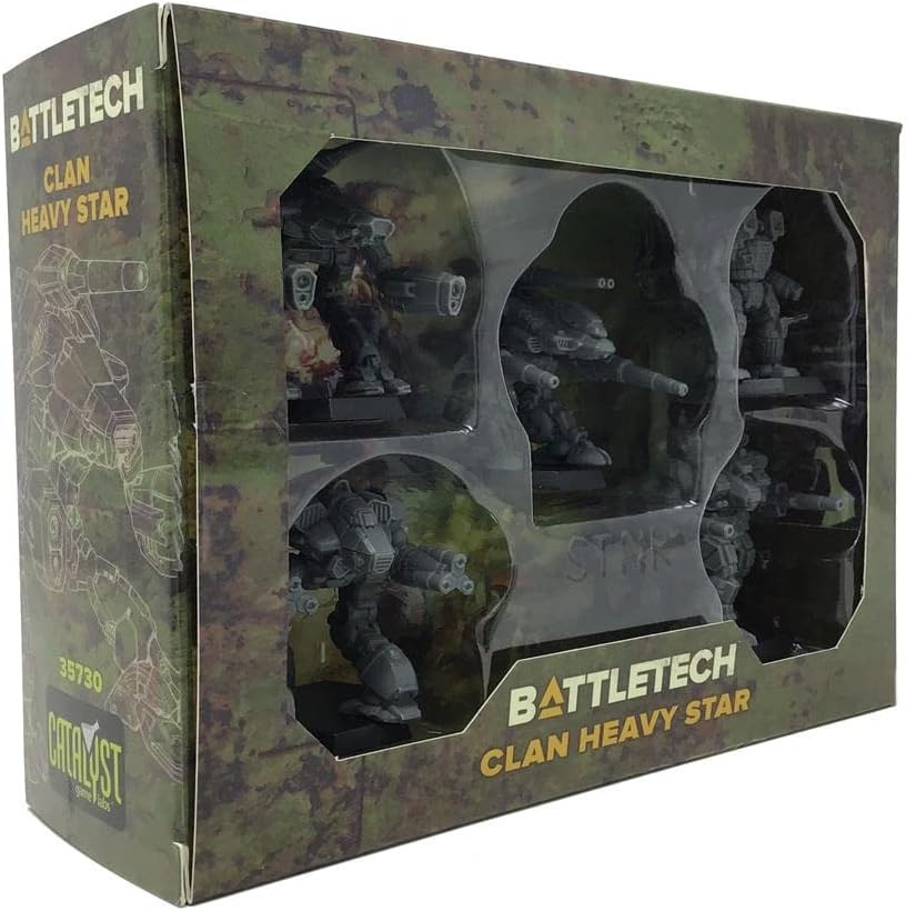 BattleTech: Miniature Force Pack: Clan Heavy Star - Game Goblins