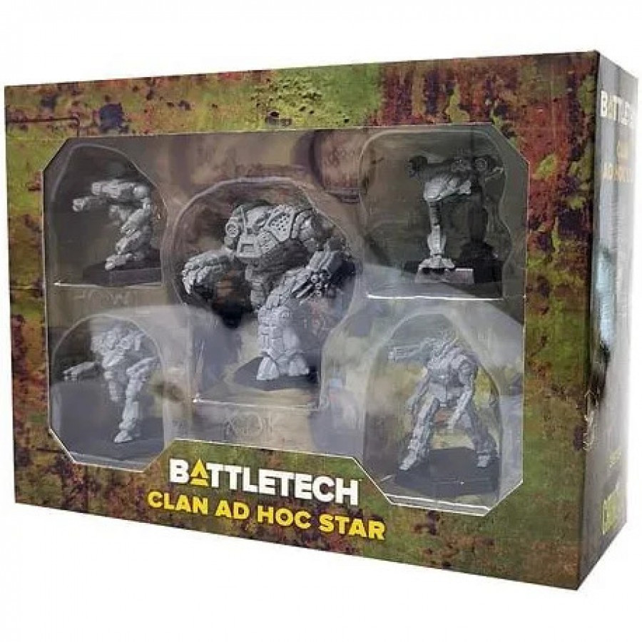 BattleTech: Miniature Force Pack: Clan Ad Hoc Star - Game Goblins
