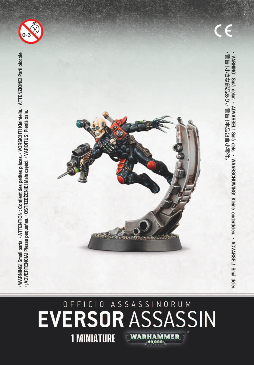 Warhammer 40K: Officio Assassinorum: Eversor Assassin (52-13) - Game ...