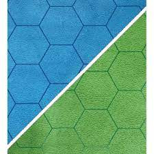 Game Mat: Blue & Green Vinyl Game Mat (CHX96465) - Game Goblins