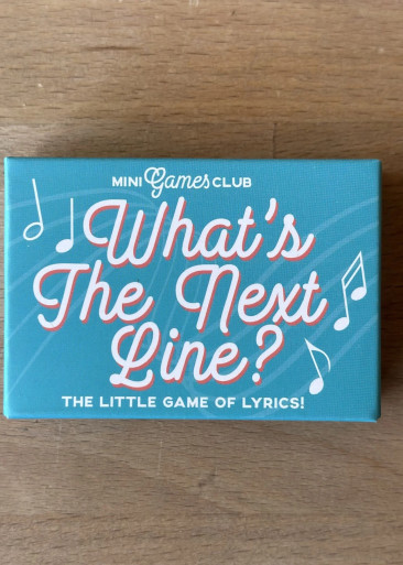 Mini Games Club: What's the Next Line? - Game Goblins