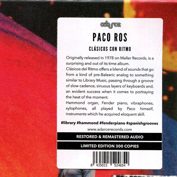 Paco Ros - Clásicos Con Ritmo - Footscray Records || we buy, sell and ...