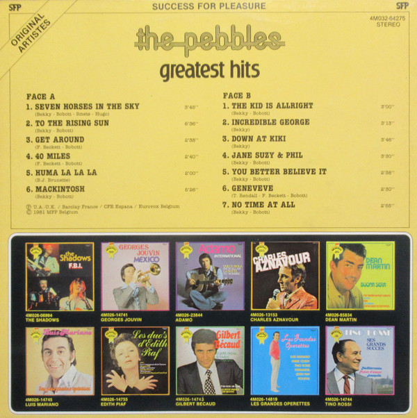 The Pebbles - Greatest Hits - Footscray Records || we buy, sell and ...