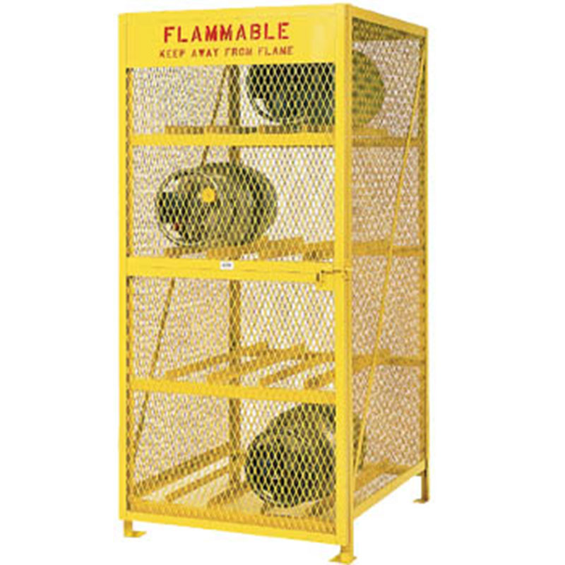 Horizontal Gas Cylinder Storage Cabinets - SJF Material Handling Online ...