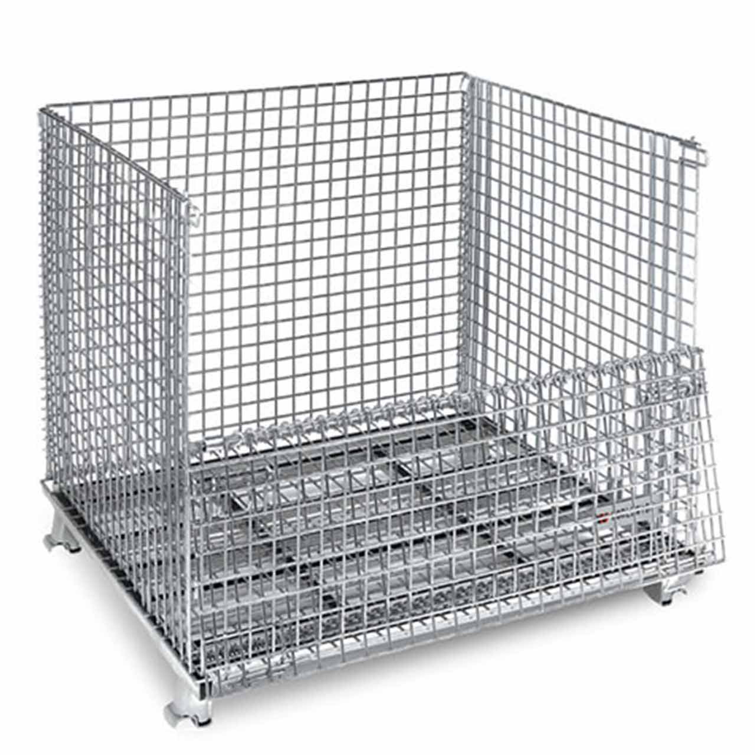 Folding Wire Baskets - SJF Material Handling Online Store