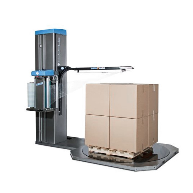 A-ARM (Low Profile) Automatic Pallet Wrapper - SJF Material Handling ...