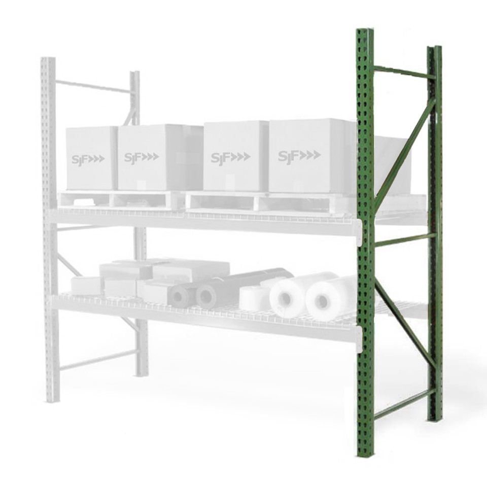 Husky Pallet Racking Uprights - Ship from North Carolina - SJF Material ...