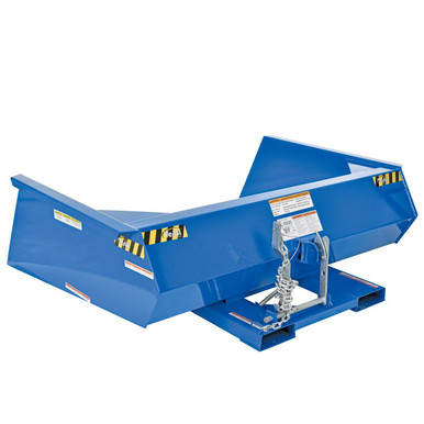 Forklift Mounted Front End Loader for Sale- Dustpan Design