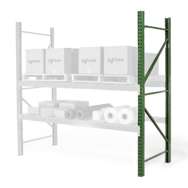 Husky Pallet Racking Uprights - Ship from Massachusetts - SJF Material ...