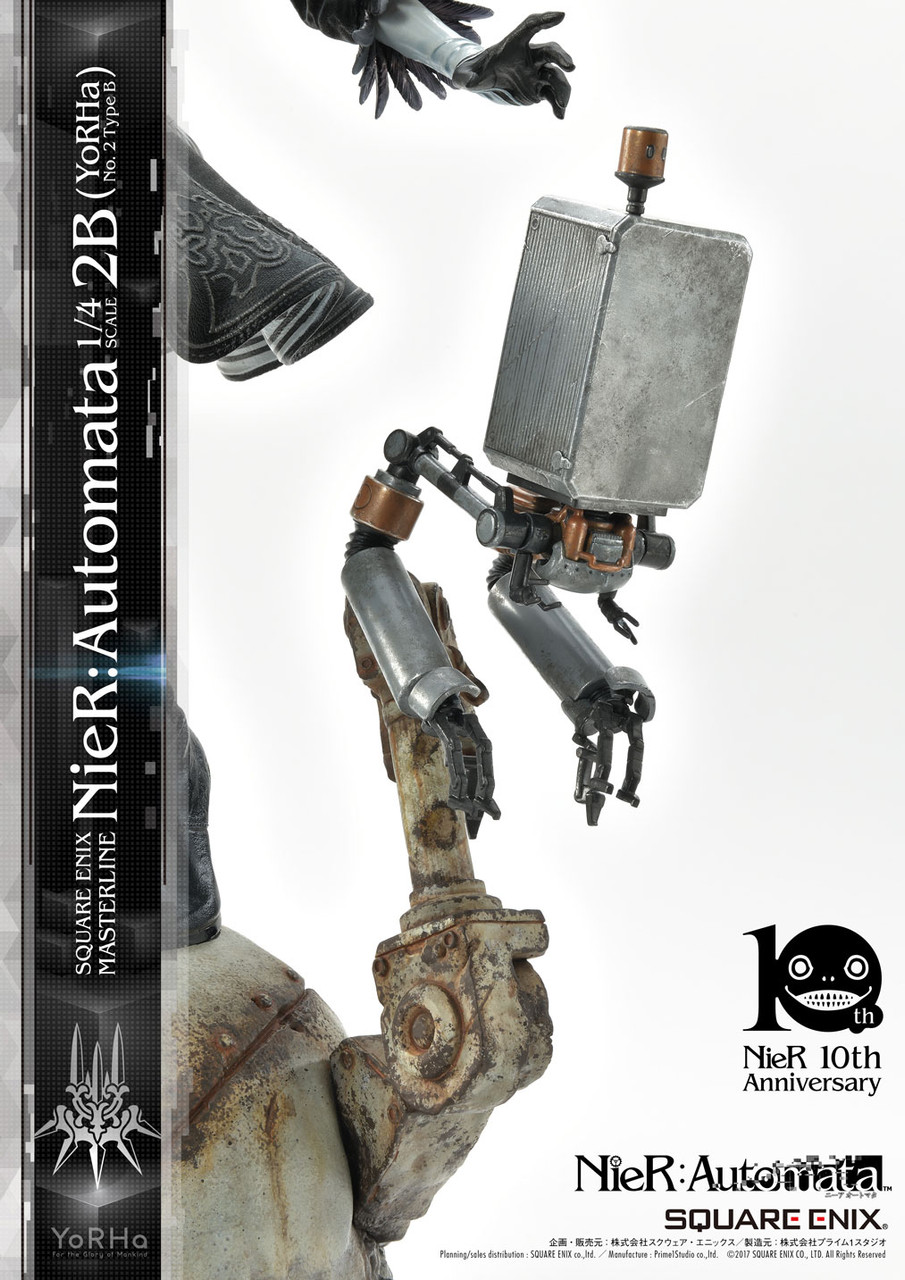 SQUARE ENIX MASTERLINE NIER:AUTOMATA 1/4 SCALE STATUE - 2B (YORHA NO. 2 ...