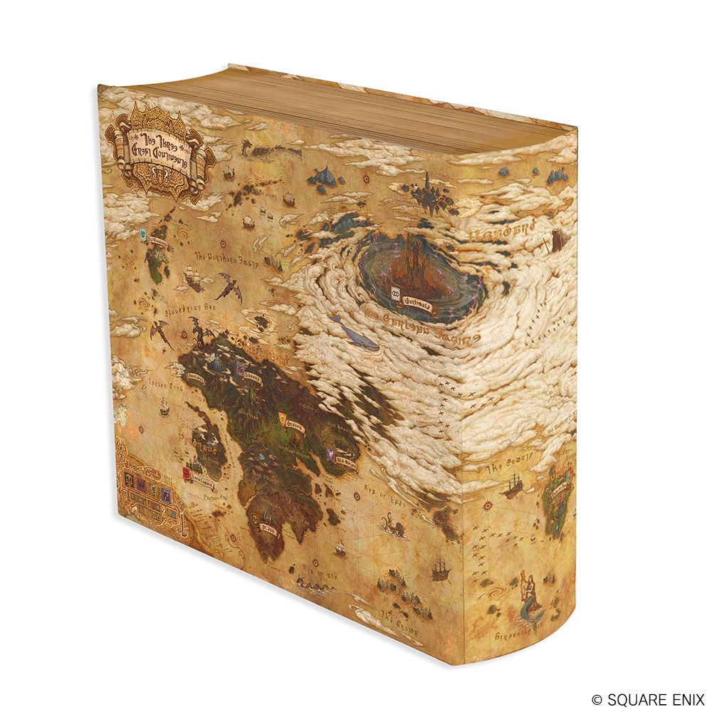FINAL FANTASY XIV BOOK-STYLE STORAGE BOX - SOURCE MAP | SQUARE ENIX Store
