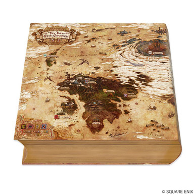 FINAL FANTASY XIV BOOK-STYLE STORAGE BOX - SOURCE MAP | SQUARE ENIX Store
