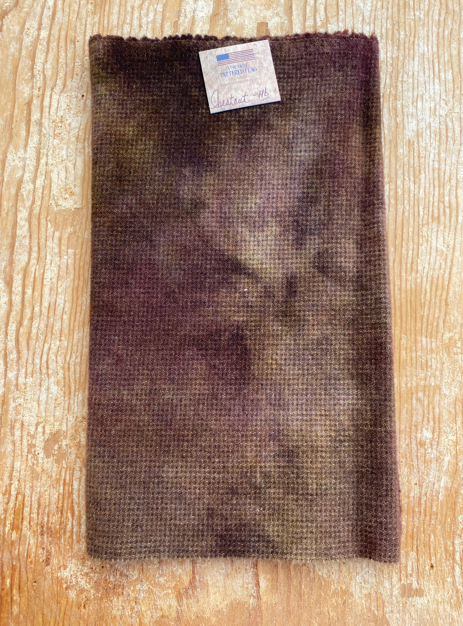 Chestnut Hand Dyed Wool