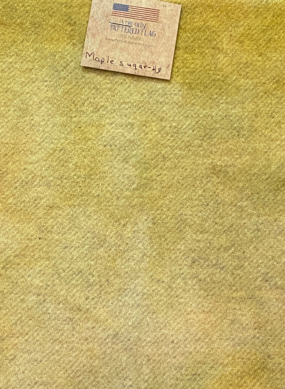 Maple Sugar Hand Dyed Wool