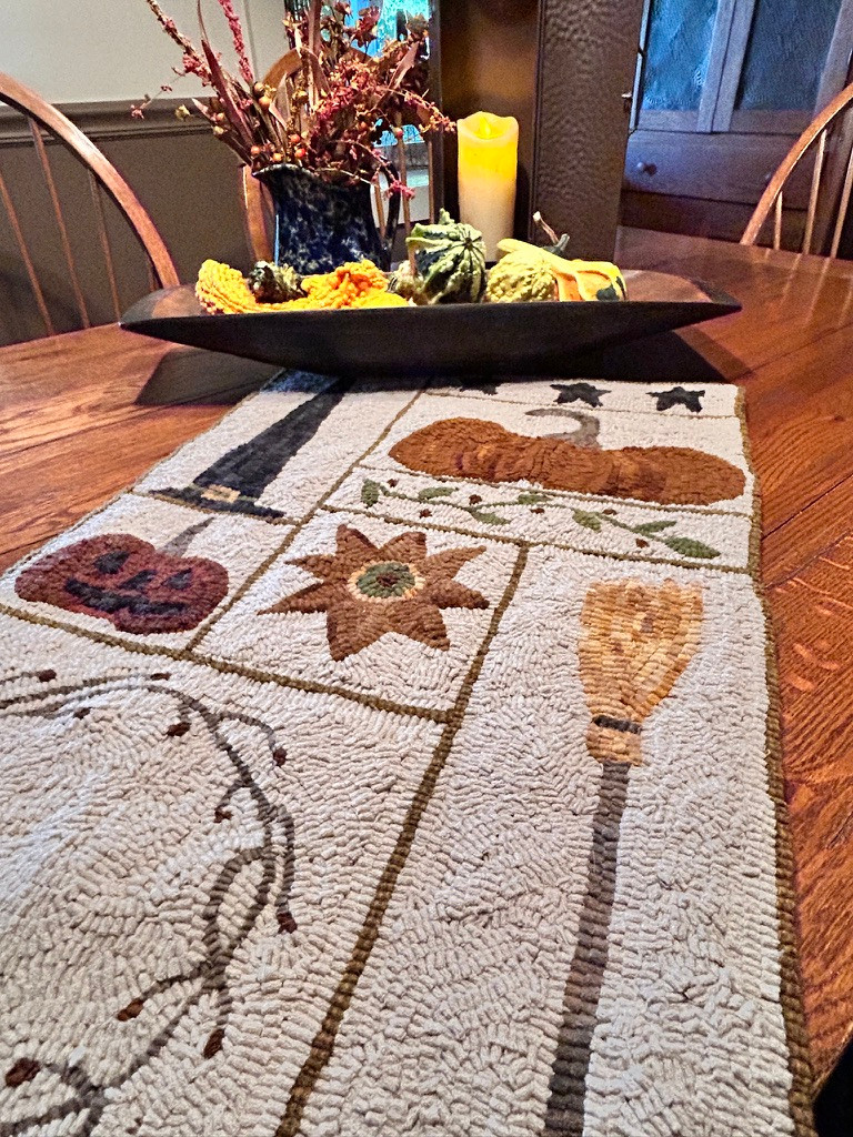 Autumn Celebration Rug Hooking Pattern