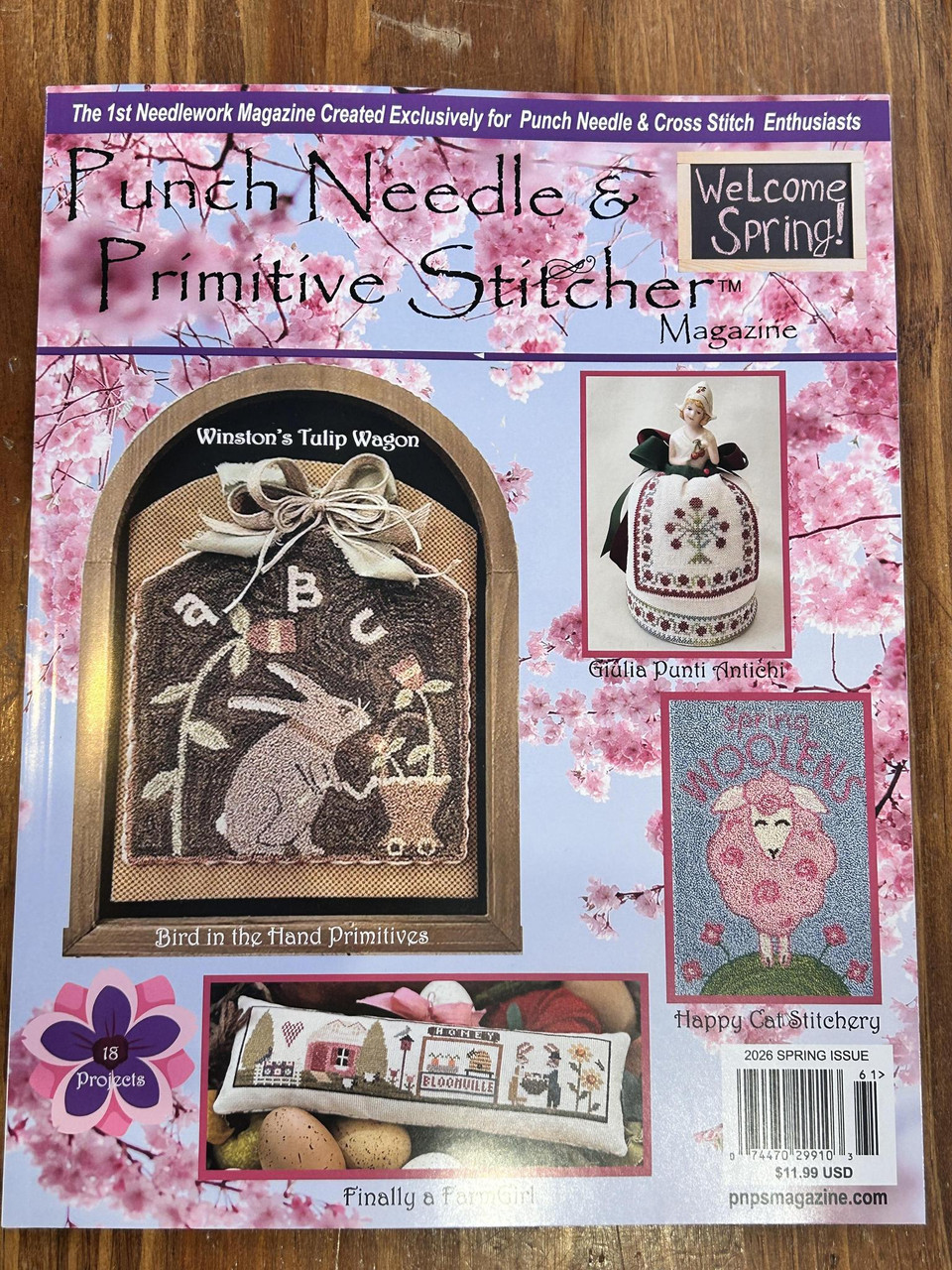 Punch Needle and Primitive Stitcher Spring 2026 - The Old Tattered Flag