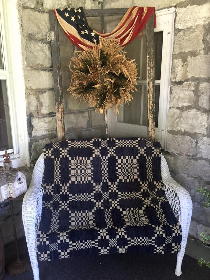 Antique Coverlet Rug Hooking Pattern