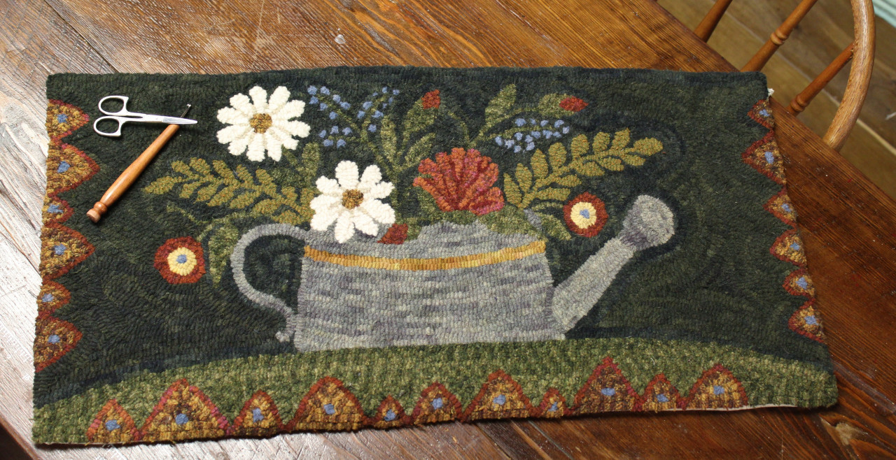 Carolina Lily Rug Hooking Pattern