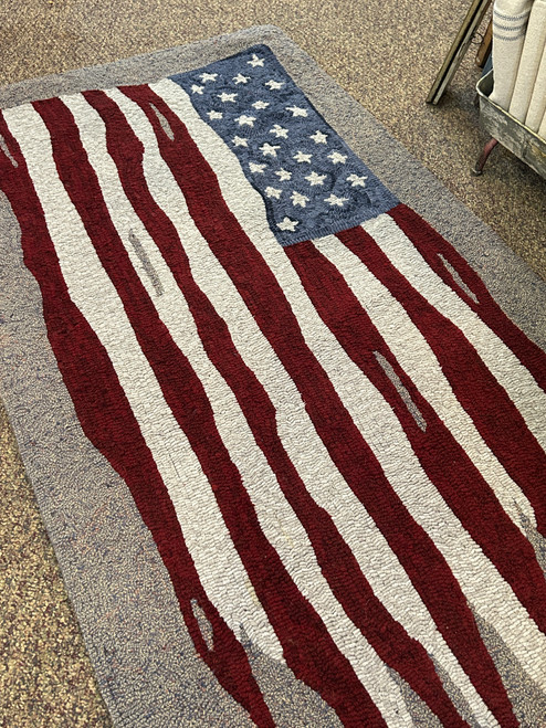Old Tattered Flag Rug Hooking Kit