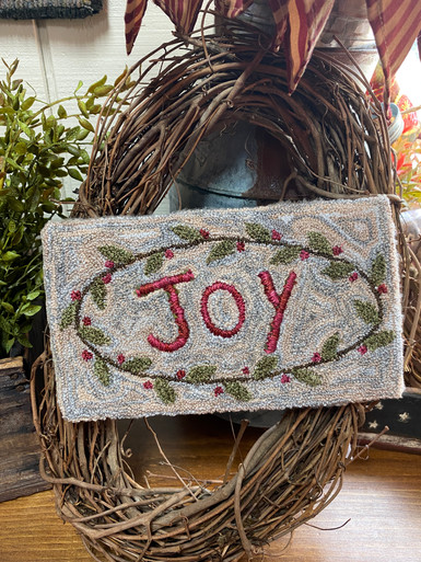 Joy Punch Needle Pattern or Kit