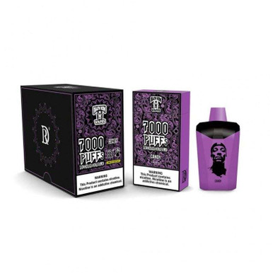 Death Row 7000puff (Display of 5) - High Capacity Disposable