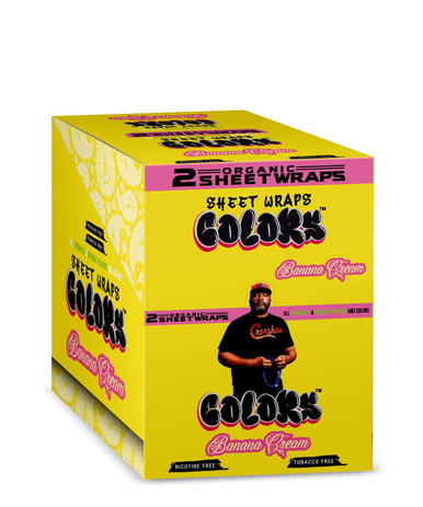 Colors Sheet Wraps 2pk 25ct Box - Etownwholesale