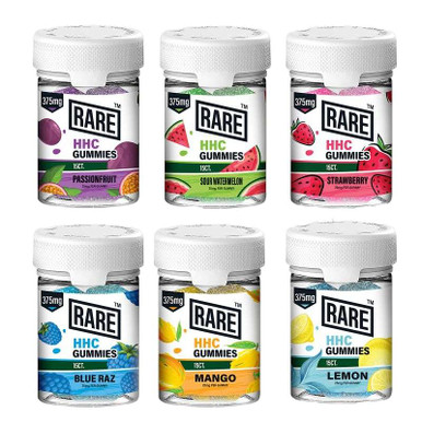 Rare HHC Gummies 375mg 15ct Jar Each - Buy Now