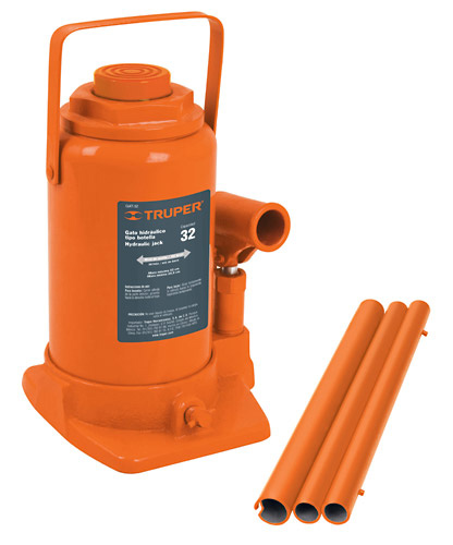 MegaWatts. Truper Hydraulic Bottle Jacks