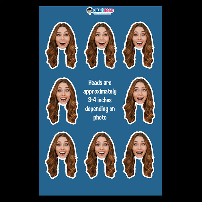 Custom Mini Big Head Cutouts | Build a Head