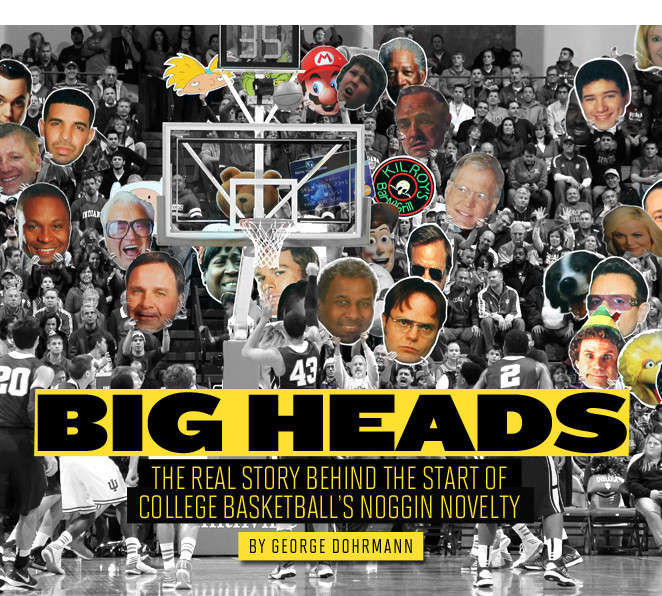 College Big Heads for Big Basketball Games - Build a Head