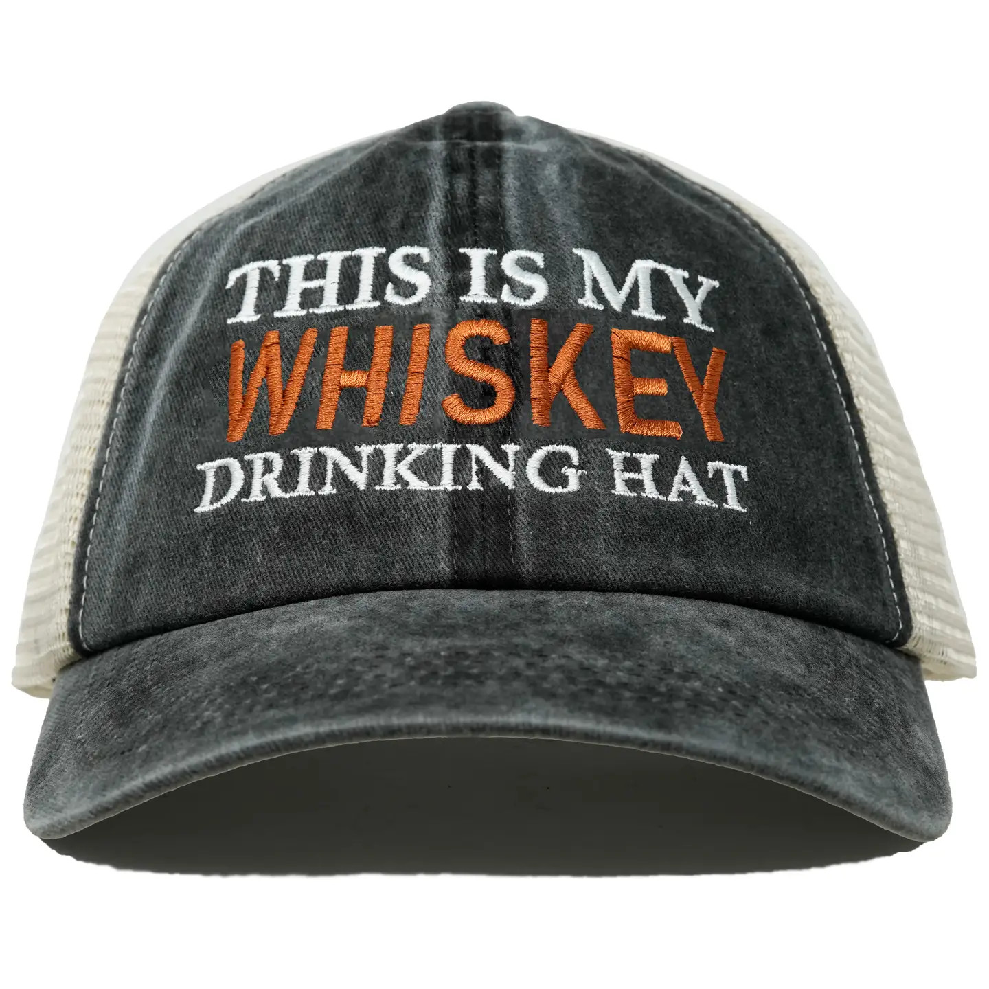 Cap, Baseball This Is My Whiskey Drinking Hat Embroidered - Go Brazen