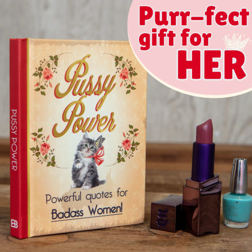 Book Inspirational Ladies Pussy Power 96 Pages Of Fun Inspiring Quotes ...