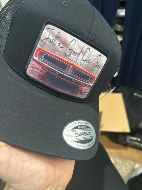Baseball Trucker Cap Just A Good Ol Boy Dukes Of Hazzard Car - Go Brazen