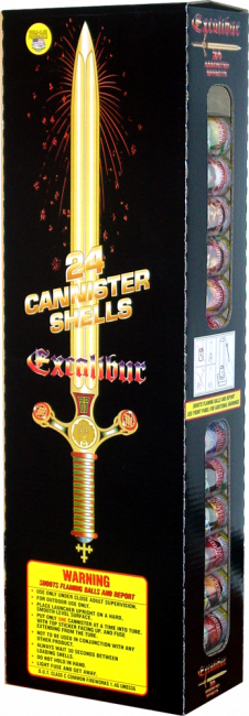 Excalibur Fireworks Artillery Shells (24-Pack)