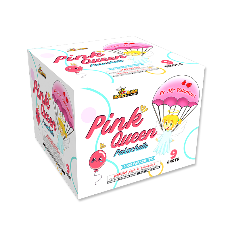 Pink Queen Reveal (Parachute Cake)