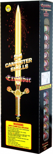 Excalibur Fireworks Artillery Shells (24-Pack)