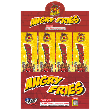 Angry Fries (Handheld Ftn) 2 Pack - Dos Gringos Fireworks