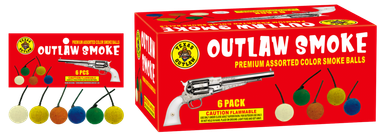 Outlaw Premium Smoke Ball 6 Pack