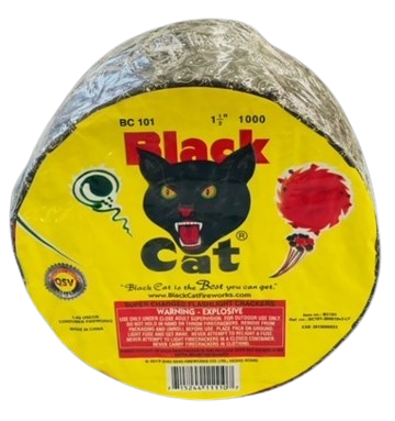 Black Cat Firecrackers 1000 Roll