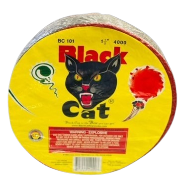 Black Cat Firecrackers 4000 Roll