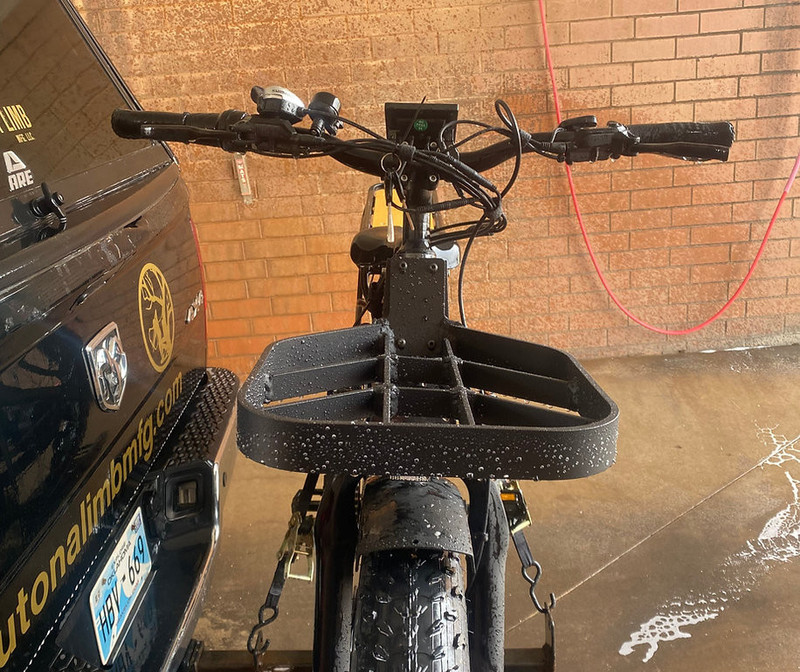 Rear Cargo Rack For Electronic Bikes