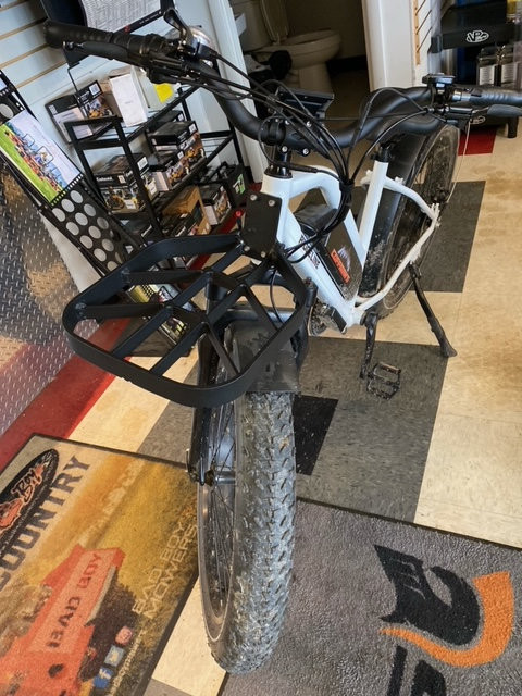 Rear Cargo Rack For Electronic Bikes