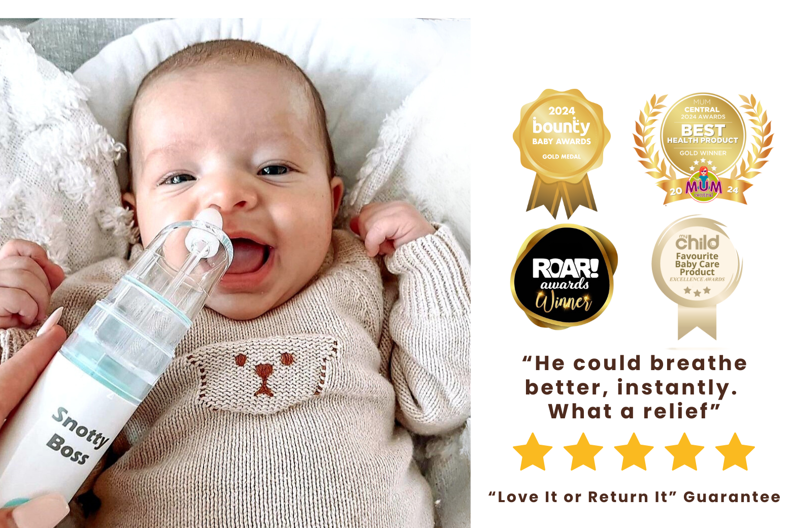 Snotty Noses - Official Home Of Snotty Boss | Baby Health & Sleep Products